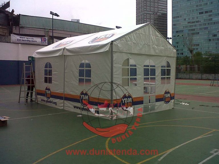 Tenda Roder Mini Untuk BRI - PT DUNIA TENDA INDONESIA